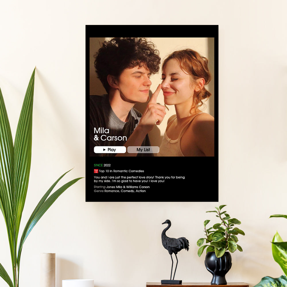 Custom Movie Poster Personalized Wall Art Print Poster – Customens